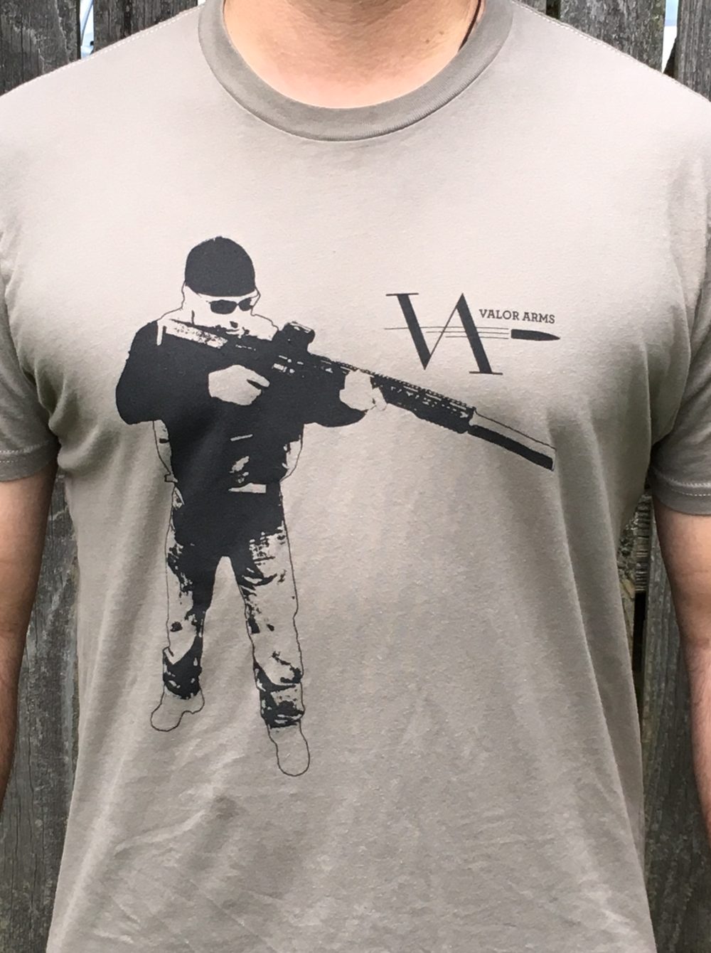 Valor Arms USA Men's T-Shirt | Valor Arms USA